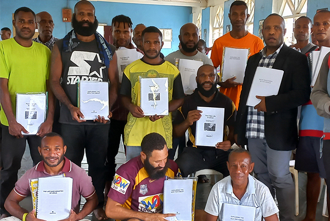 Theodist Empowers Bomana Prison Bible Program with Stationery Support ...