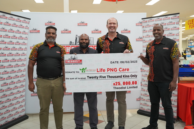 THEODIST renews Life PNG Care partnership with K25,000 - Theodist
