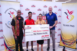 Theodist Renews Annual K50,000 Sponsorship for PNG Olympic Committee - Theodist