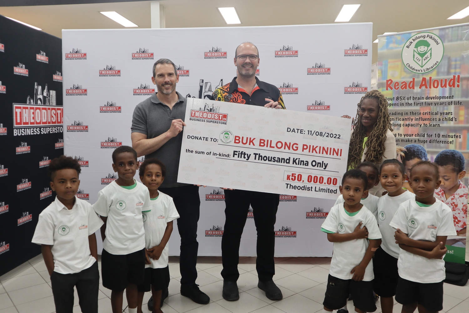 Theodist renews Buk bilong Pikinini Gold sponsorship with K50,000 ...