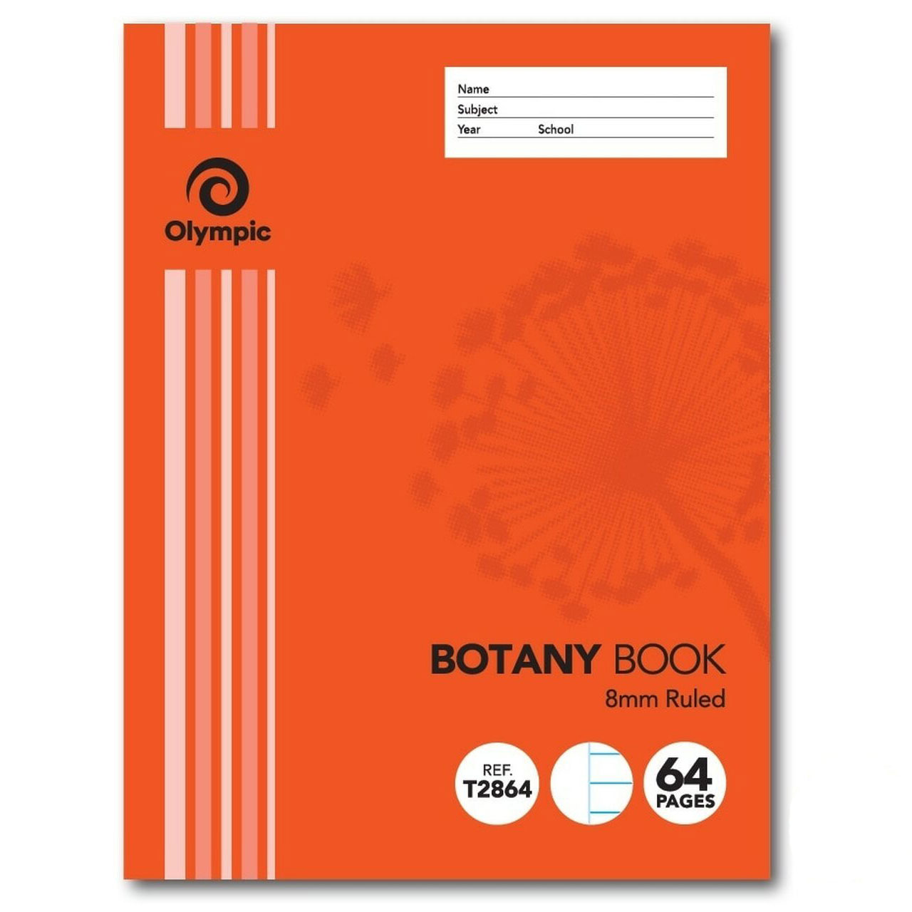 BOTANY BOOK A4 64P 122095 8mm RULED REF# T864 TUDOR - Theodist - Theodist