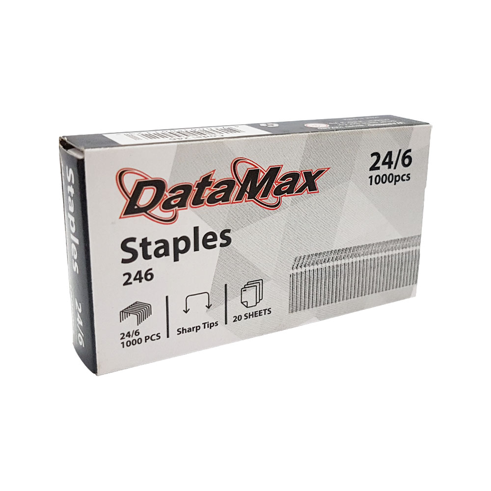 DataMax 246 Staples No.24/6 1000Pcs | Theodist - Theodist