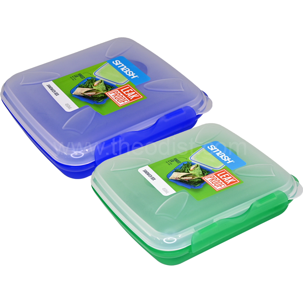 Smash 31386 Sandwich Box Leakproof 450mL - Theodist