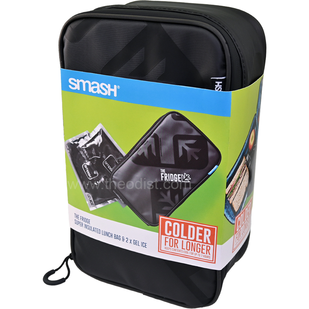 Smash 31422 The Fridge Insulated Lunch Bag with 2 Gel Ice - Theodist