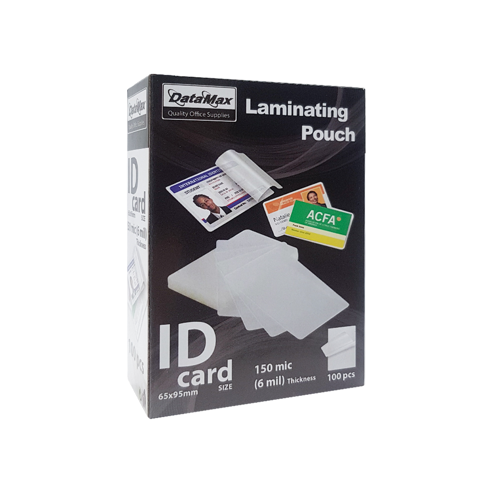 DataMax 4205 ID Card Laminating Pouch 65x95mm | Theodist - Theodist