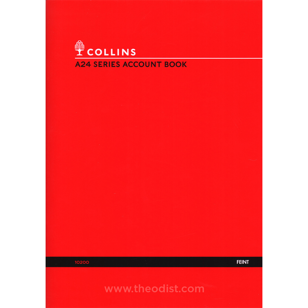 Collins A2A Series Account Book Feint 10200 - Theodist
