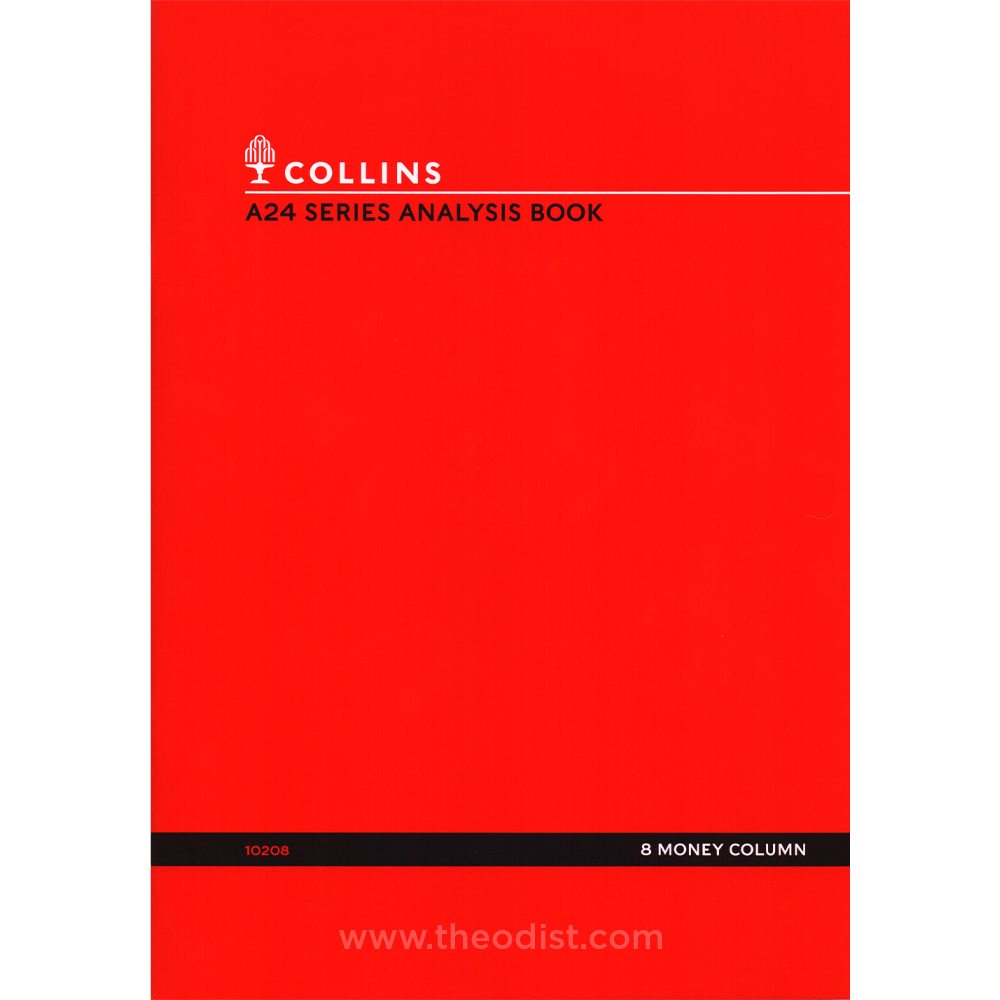 Collins A24 Series Analysis Book 8 Money Column 10208 - Theodist