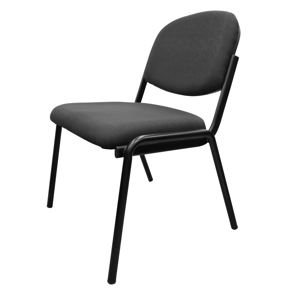Visitor Chair A8111N Charcoal, Navy - Theodist