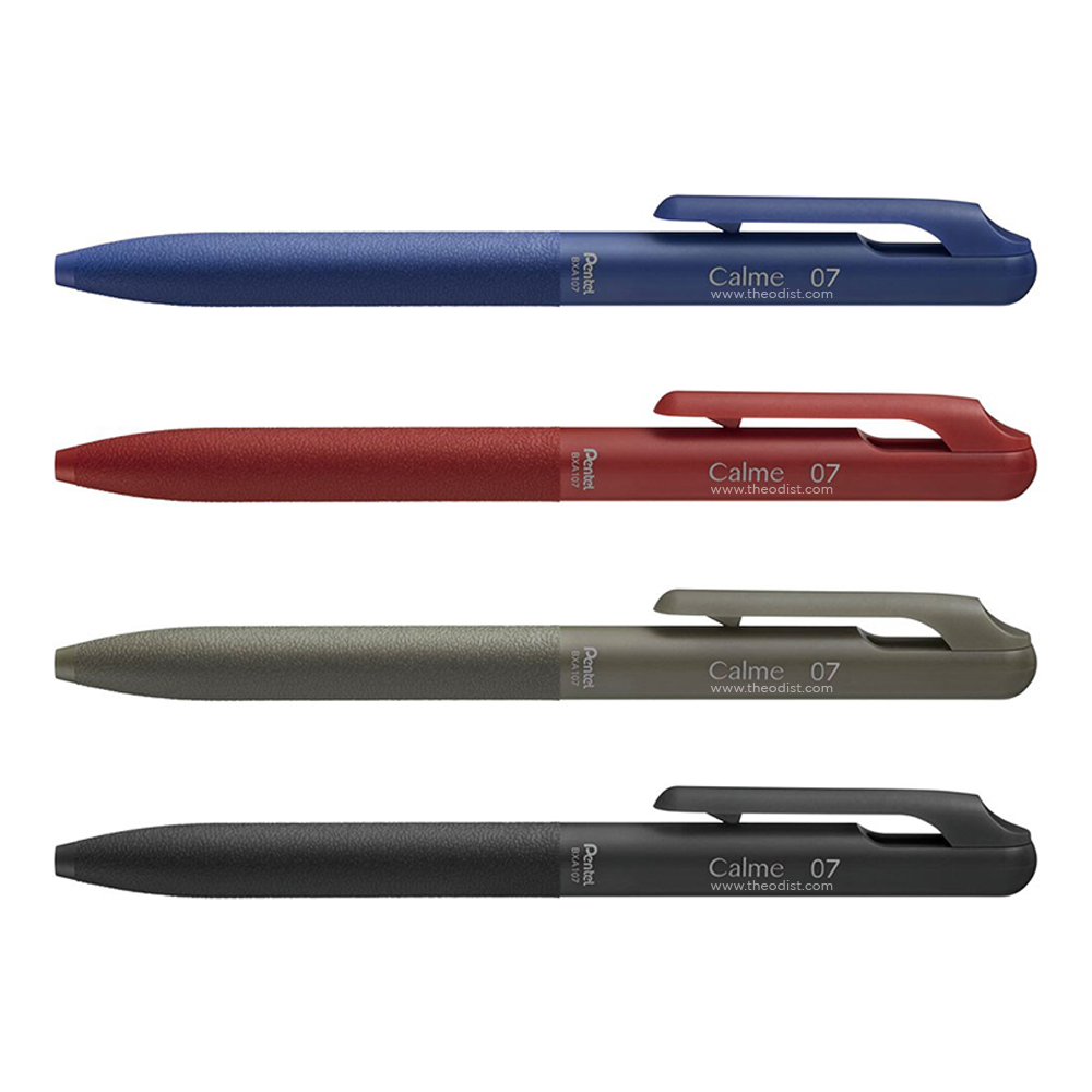 Pentel BXA107 Calme Retractable Ballpoint Pen 0.7mm - Theodist