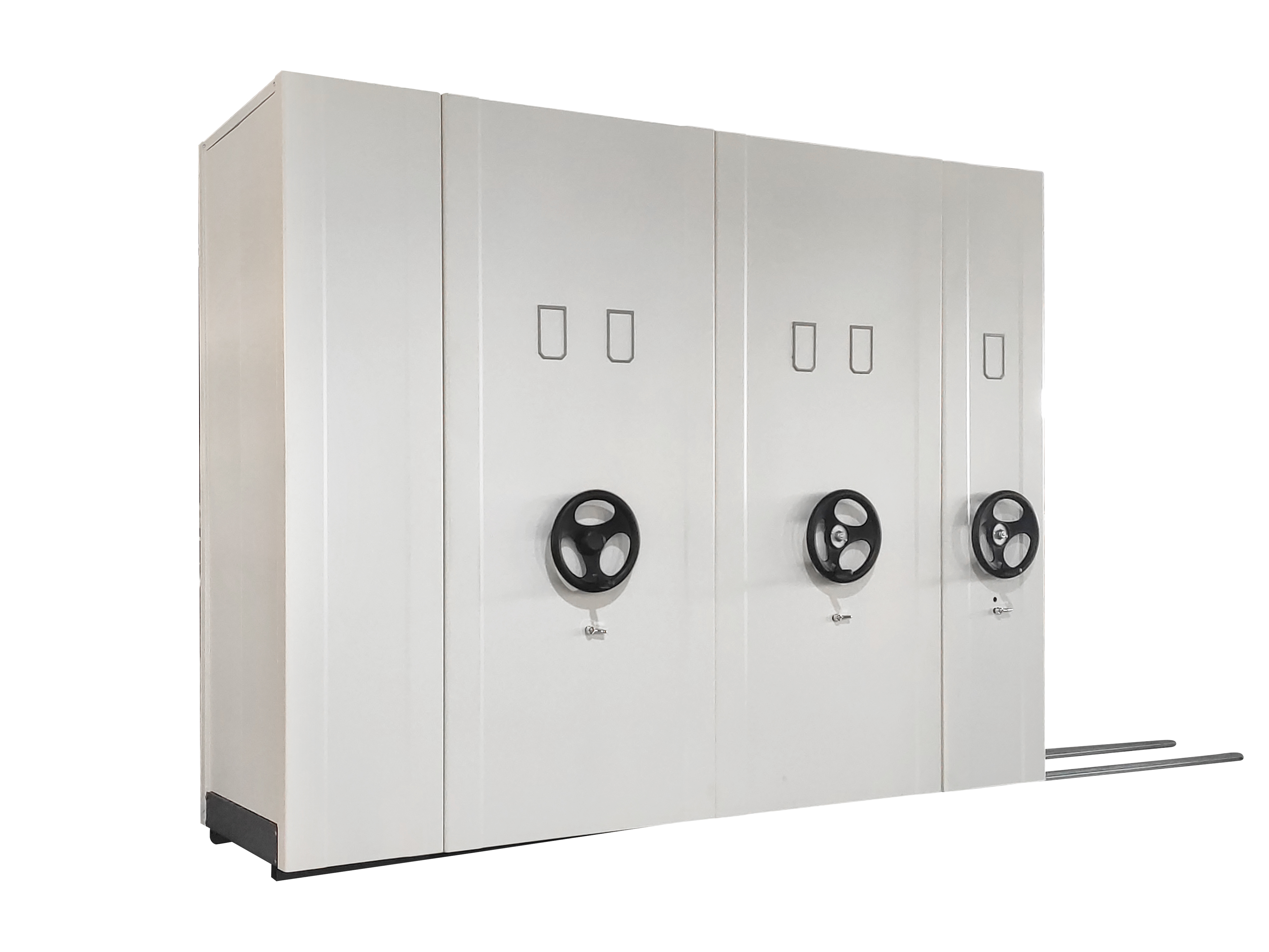 Compactus Filing Cabinet 6 Bay Long 1 Bay Deep 3940x915x2289mm - Theodist