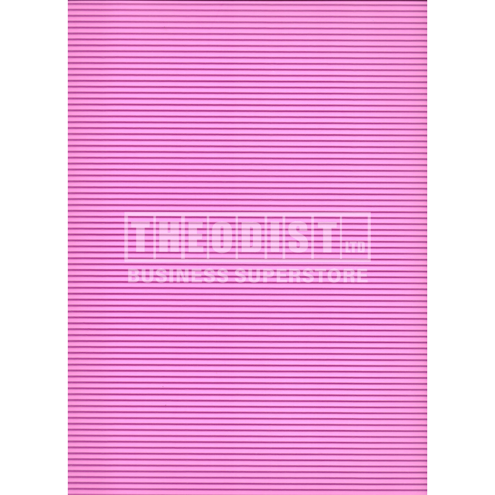 Clearance Sale - CORRUGATED BOARD - PINK 500 x 700mm 5shts/pkt. DATAMAX ...