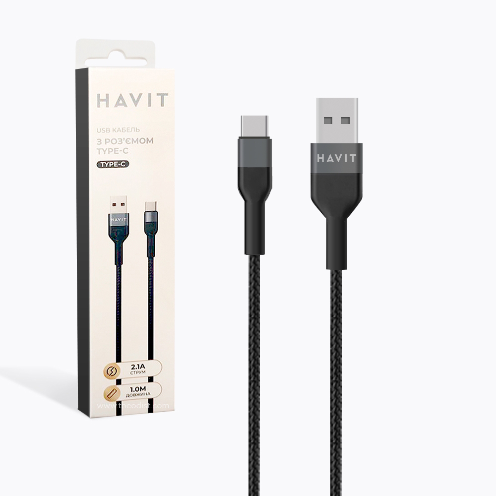 Havit CB623C Type-C USB Cable 1m - Theodist