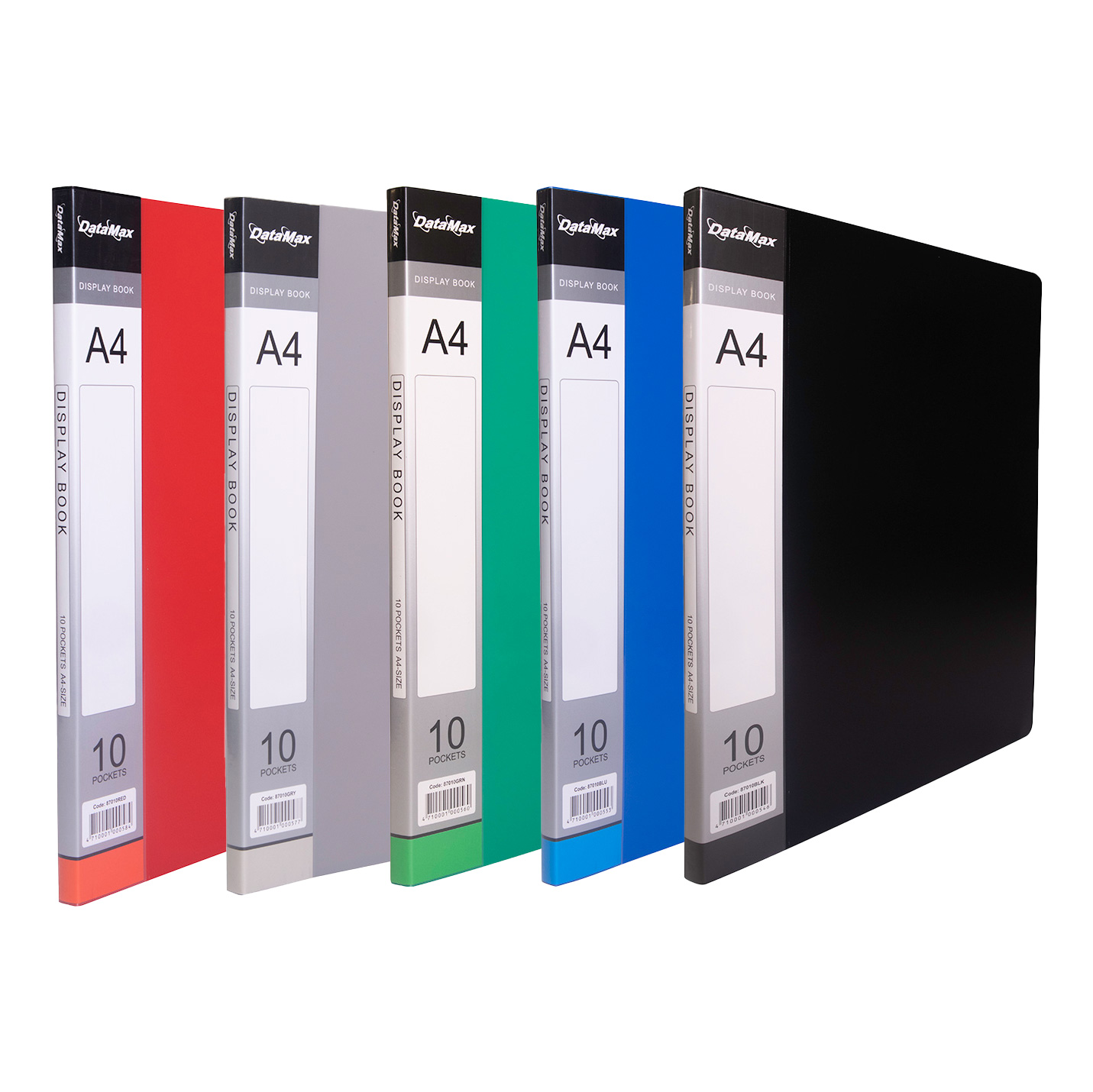 DataMax D87010 Display Book A4 Insert Cover 10 Pocket - Theodist