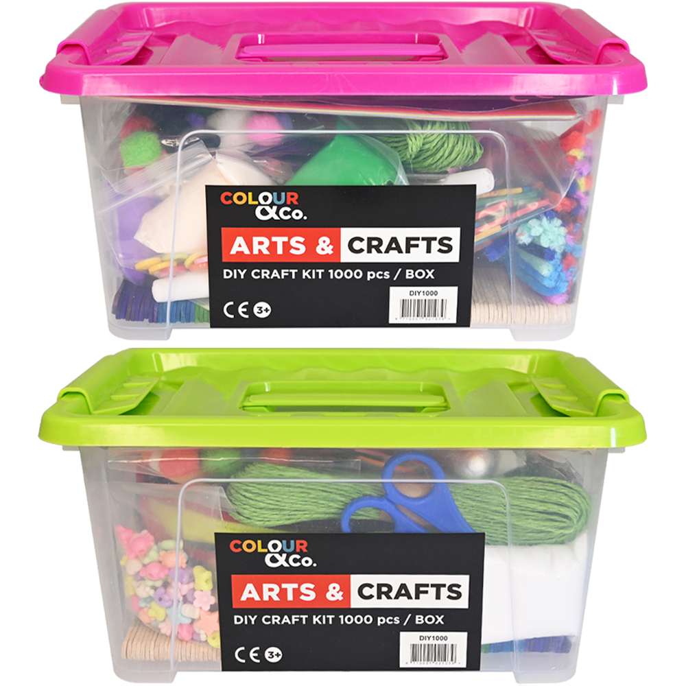 Colour & Co. DIY1000 DIY Craft Kit 1000 Pcs/Box, 3+ - Theodist
