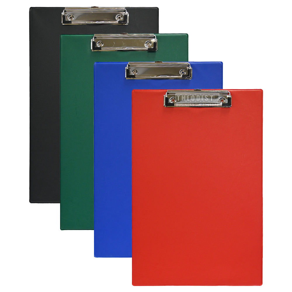 DataMax DM1548 Clipboard F/C with Clip No Cover, Assorted - Theodist