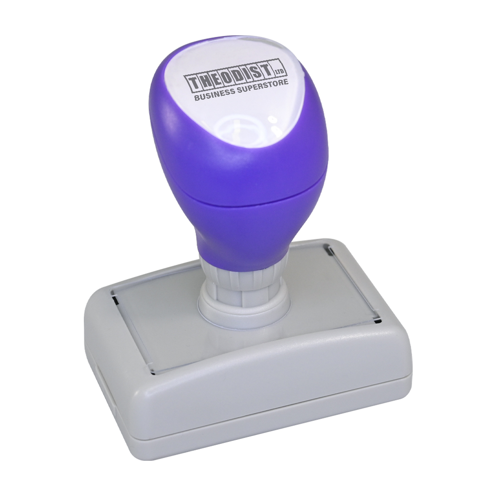Stamp Pre-Inked Custom Design 32x55mm DM3255 - Theodist