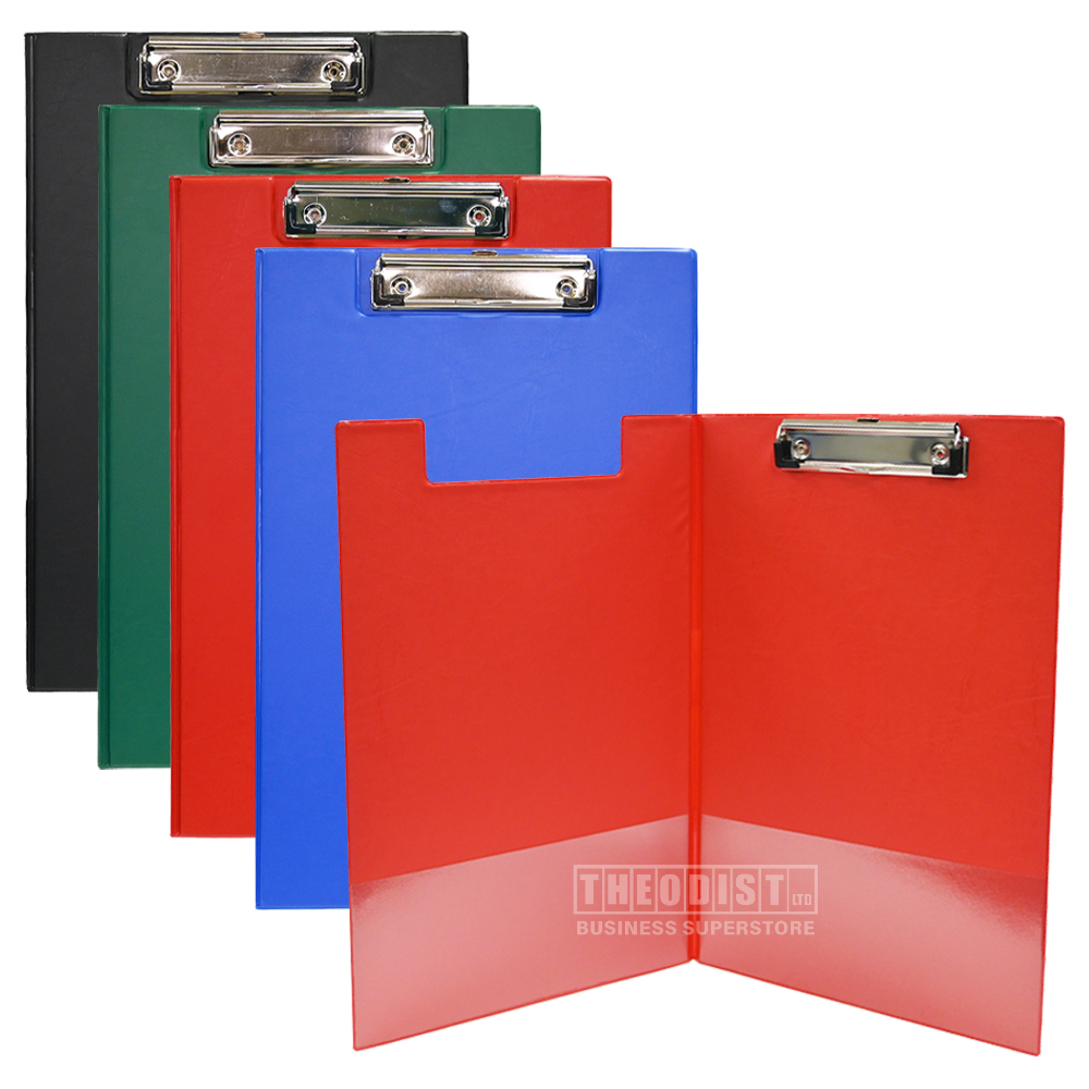 DataMax DM3424 Clipfolder with Wire Clip A4, Assorted - Theodist