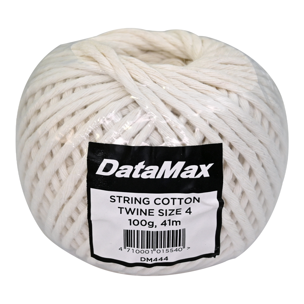 DataMax DM444 String Cotton Twine Size 4 100g, 41m - Theodist