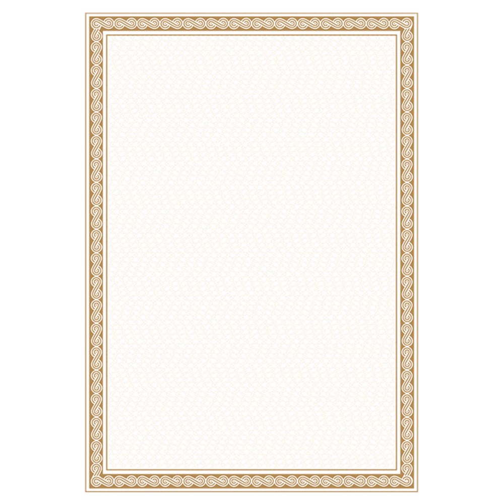 DataMax DMC140 A4 95GSM Certificate Paper, S Pattern Border, 25 Pieces ...