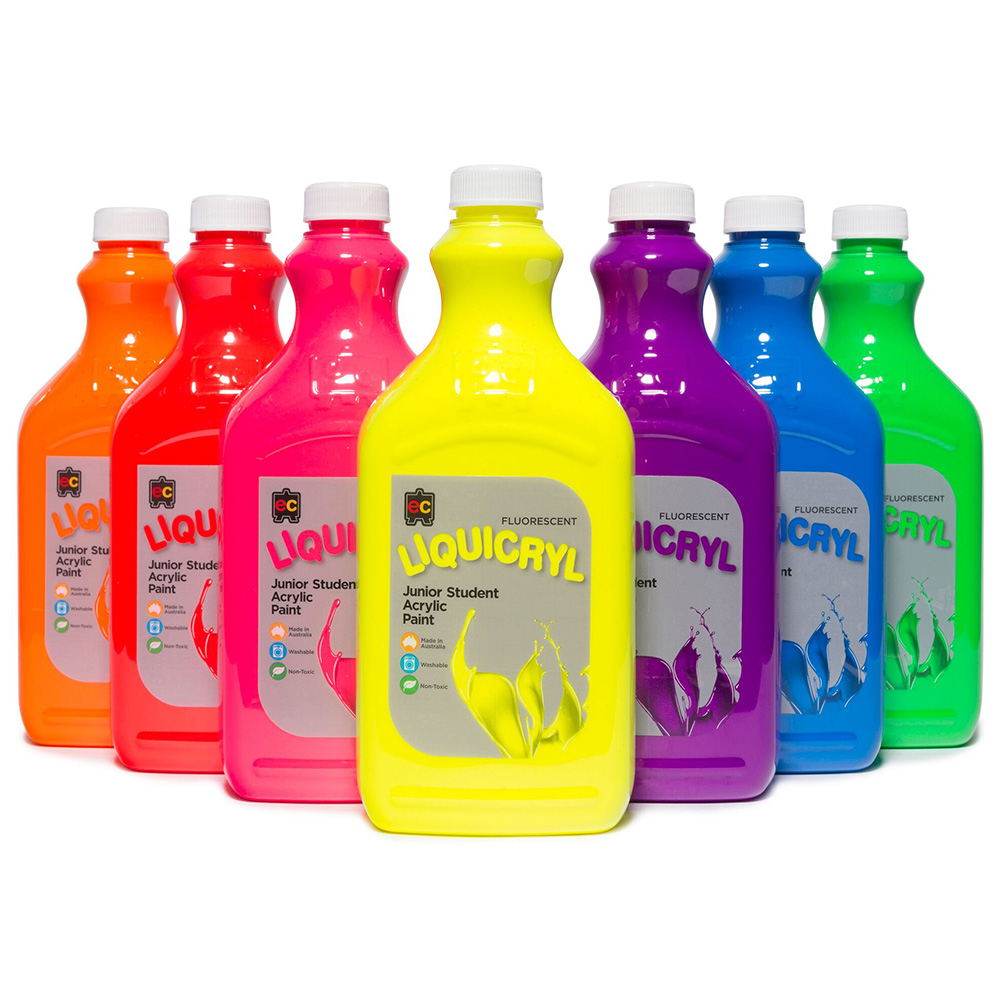 PAINT FLUORO LIQUICRYL 2LTR - Theodist - Theodist