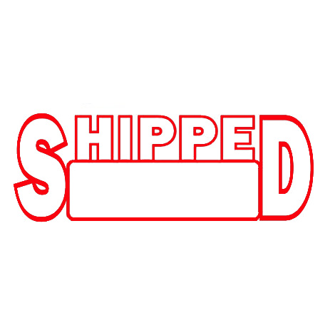 Shiny EN217 "SHIPPED" OA Pre-Inked Stamp | Theodist - Theodist
