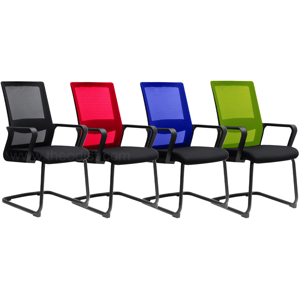 Modern EZ Mesh Visitor Chair 595Wx580Dx960H - Theodist