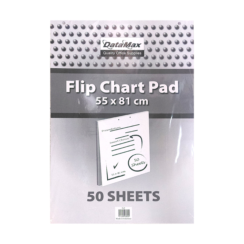 Datamax Flip Chart Paper 50 Sheets Per Pad - 550X810mm | Theodist ...