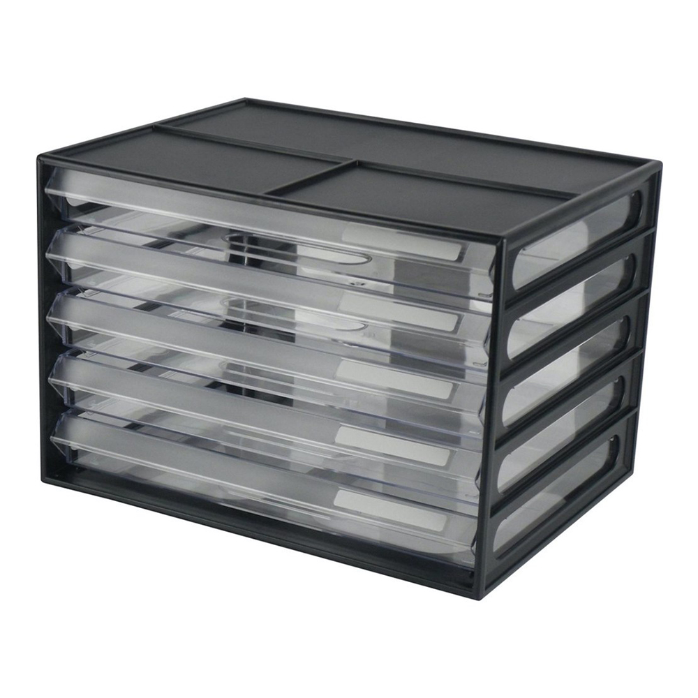 Italplast I326GR Desktop A4 Document Cabinet 5 Drawers | Theodist ...