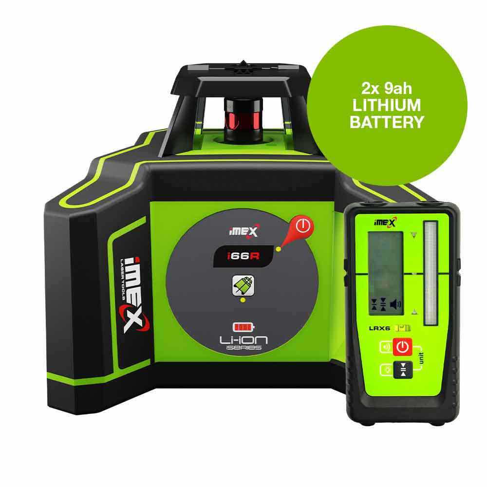 Imex I66R Rotary Laser Red Beam LRX - Theodist