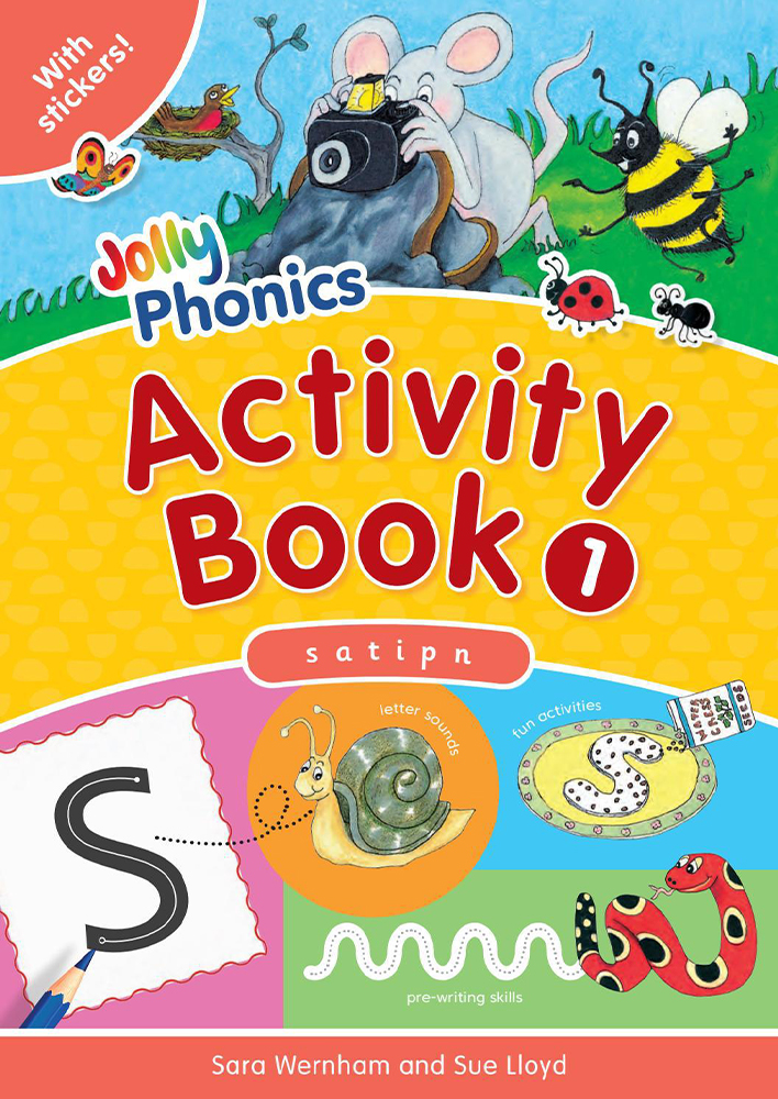 Jolly Phonics Activity Book 1 - s a t i p n - Theodist