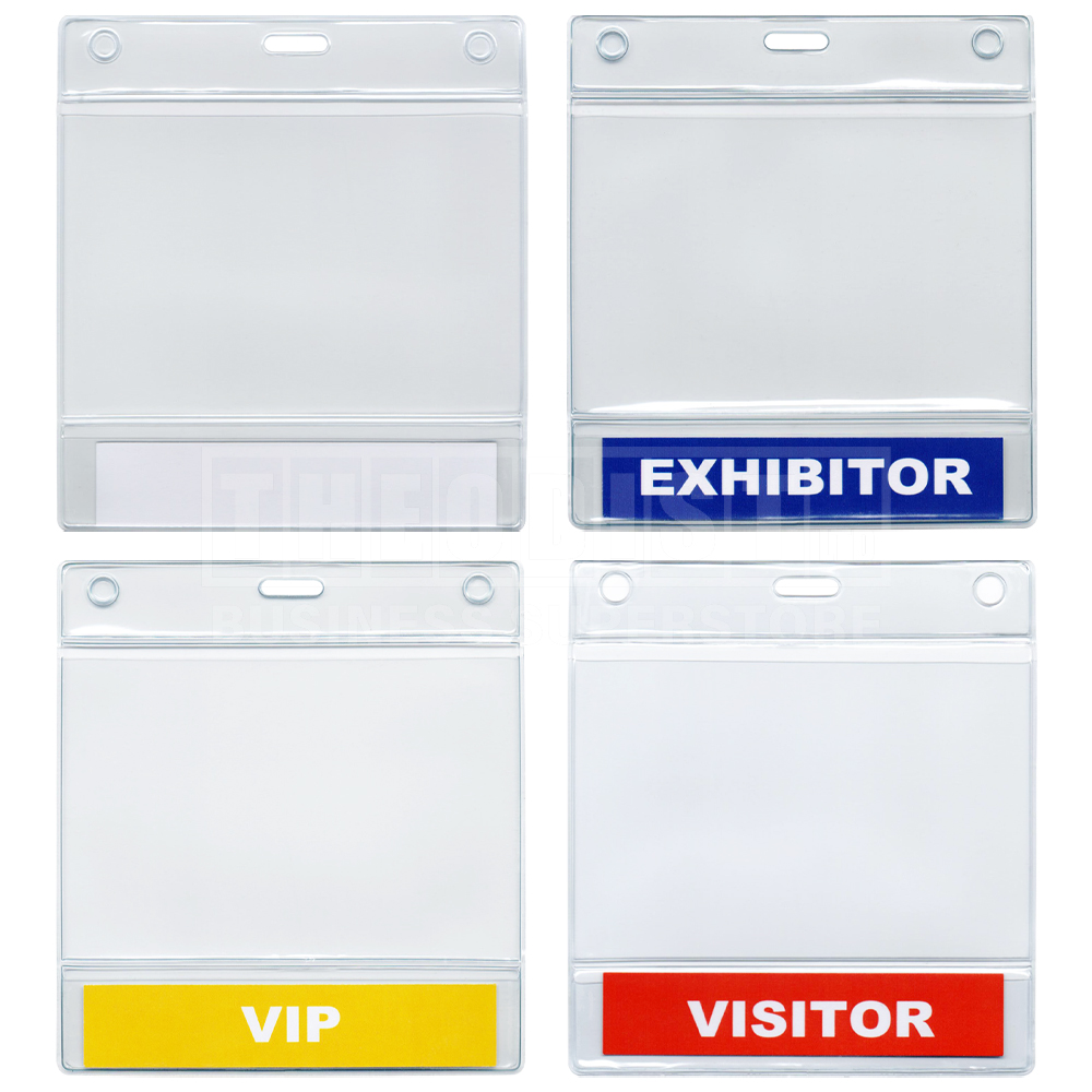 Exhibitor, VIP, Visitor, Blank Pass 10 Pack L52045 - Theodist
