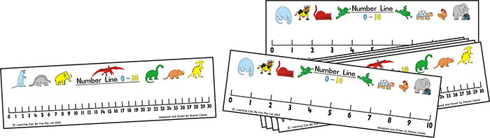 Learning Can Be Fun Student Number Lines | Theodist - Theodist