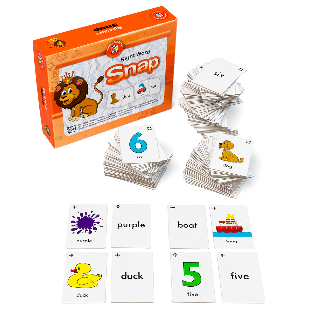 Learning Can Be Fun Basic Sight Word Snap | Theodist - Theodist