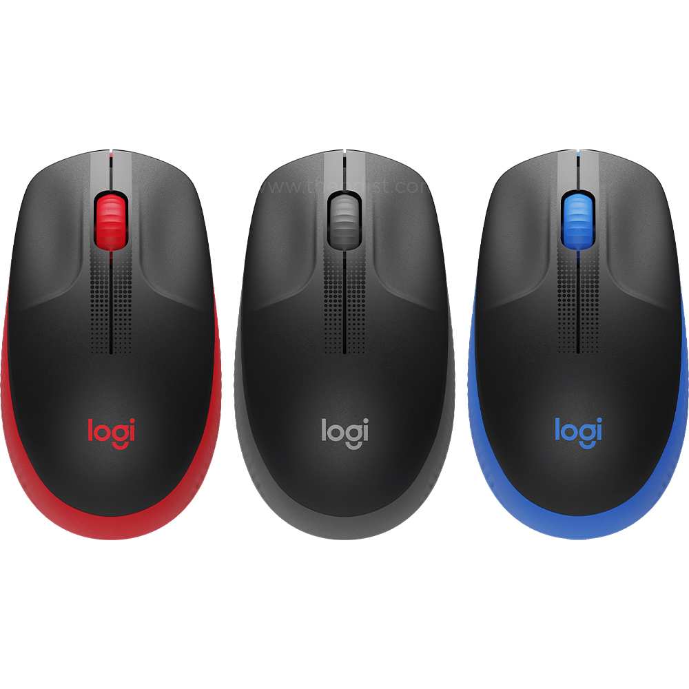 Logitech M190 Full-Size Wireless Mouse - Theodist