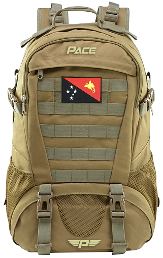 Pace P30517 Tactical Backpack, Khaki - Theodist