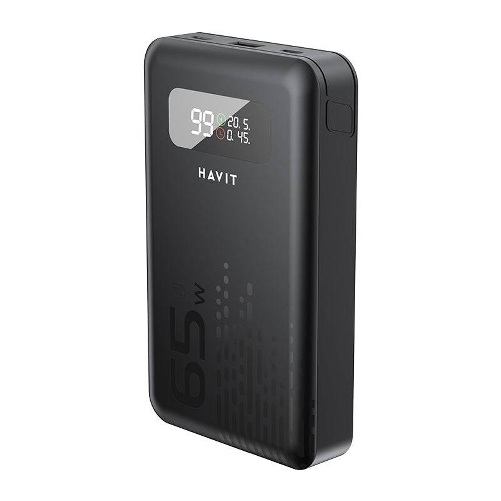 Havit PB5212 Power Bank 20000mAh 100W 3-in-1 - Theodist