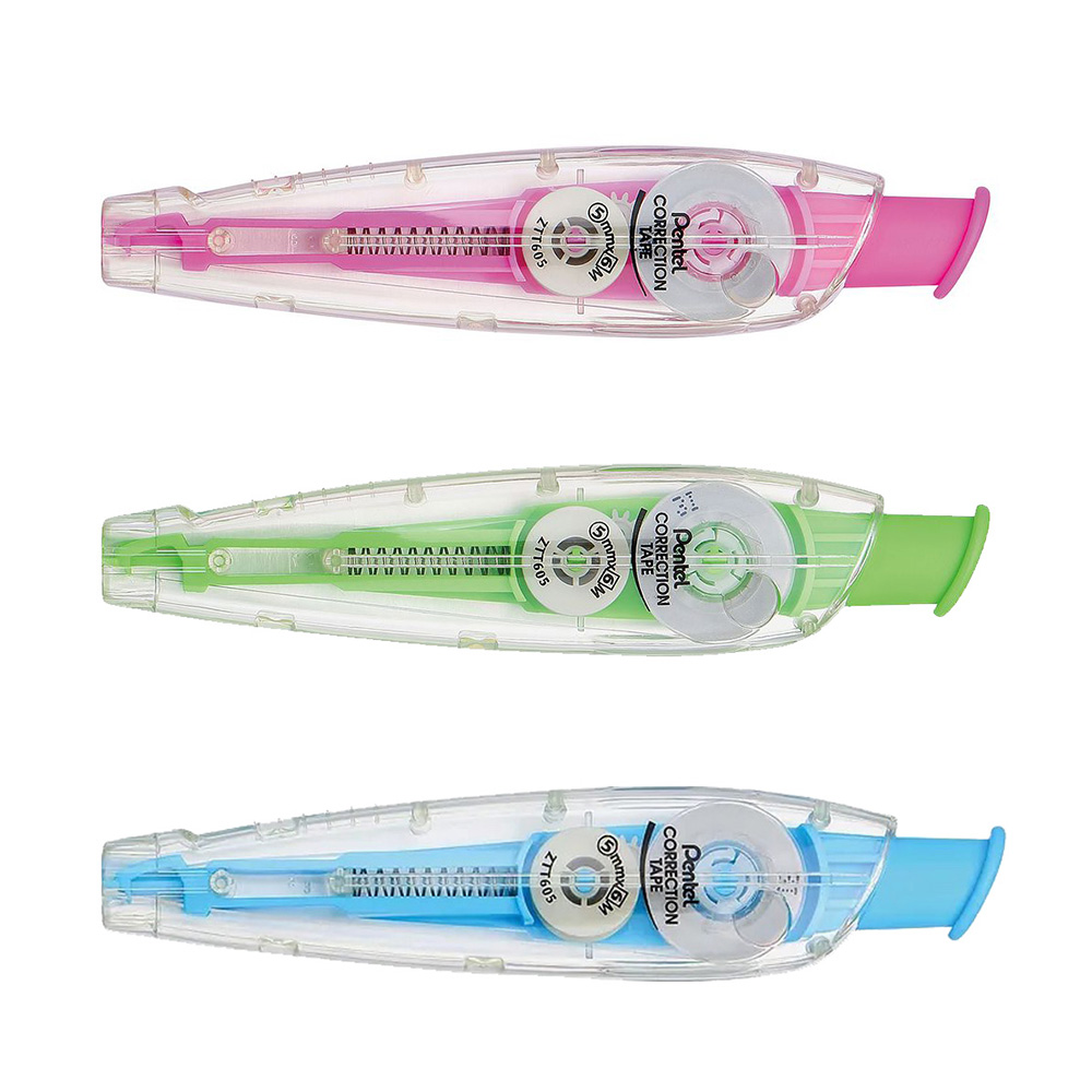 Pentel ZTT605 Retractable Correction Tape 5mm x 6m - Theodist - Theodist