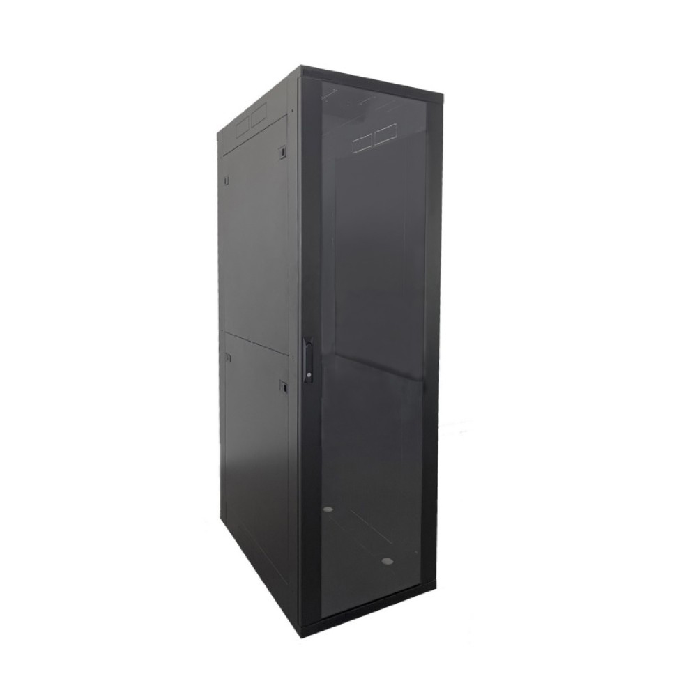 Sharkrack Standard Server Rack 600x600 18U Glass Solid Door ...