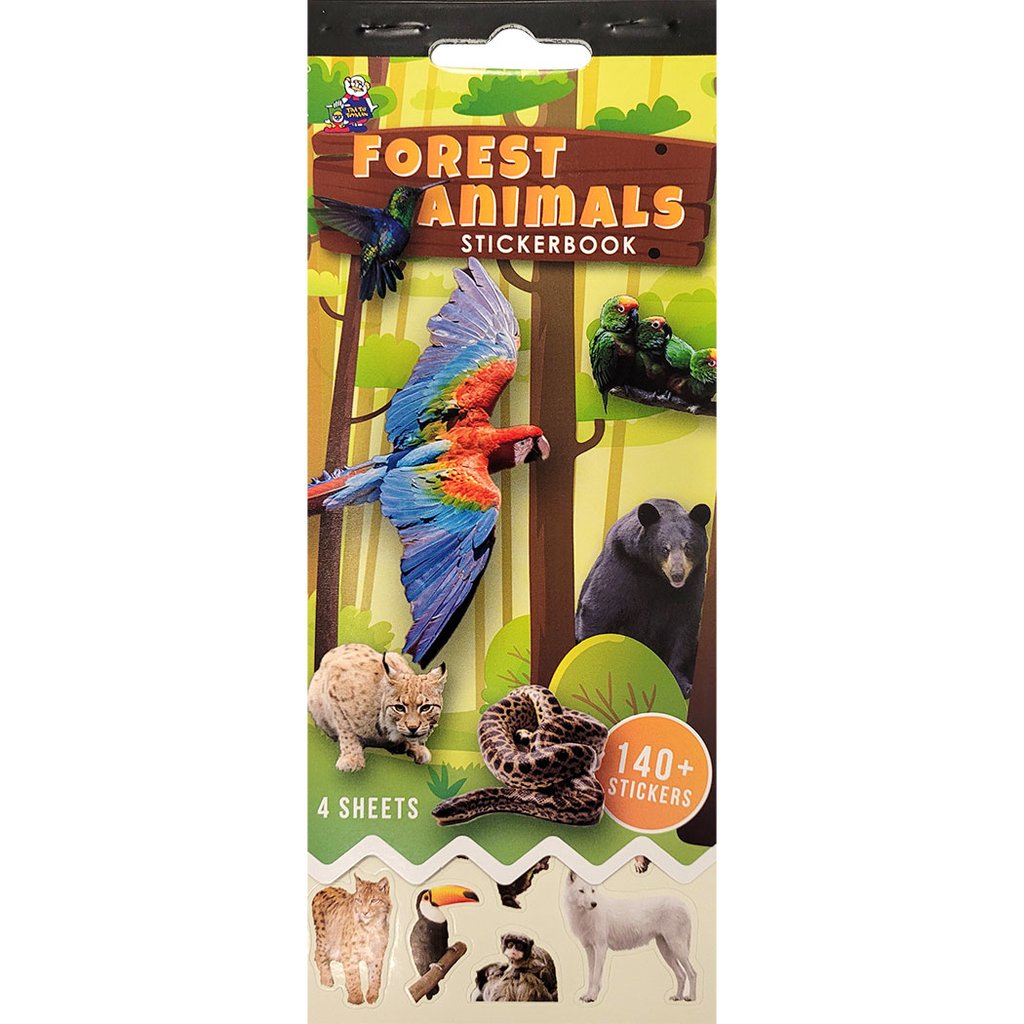 STICKER BOOK - FOREST ANIMALS - Theodist - Theodist