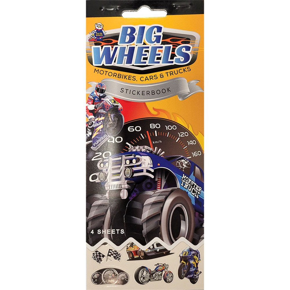 STICKER BOOK - WHEELS - Theodist - Theodist