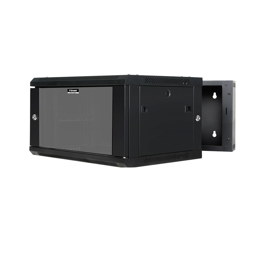 Sharkrack SWC026U655C Network Wall Mount Cabinet 6U 600x550x372mm ...