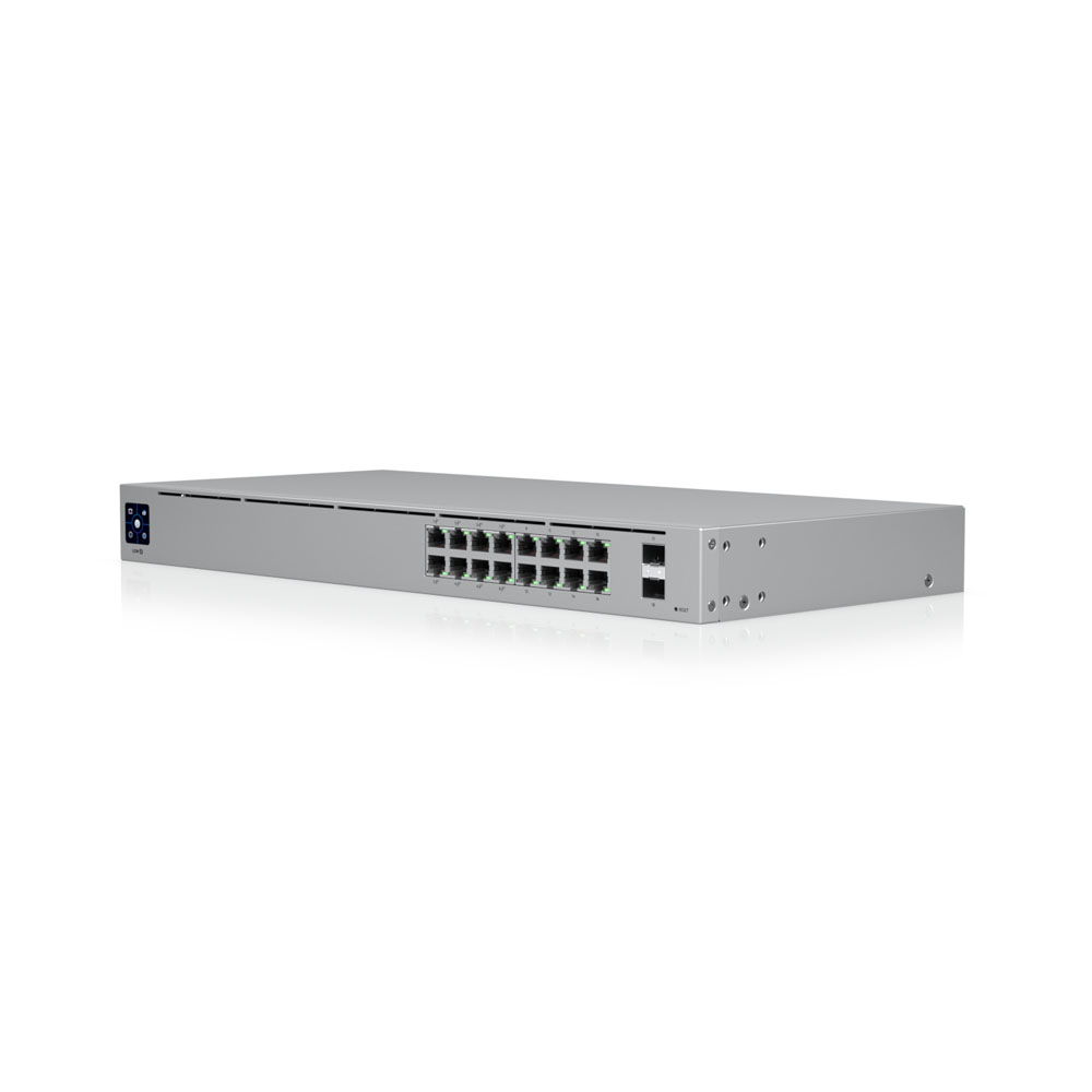 Ubiquiti Standard 16 PoE Unifi 16-Port Gigabit Ethernet Switch 8X PoE ...